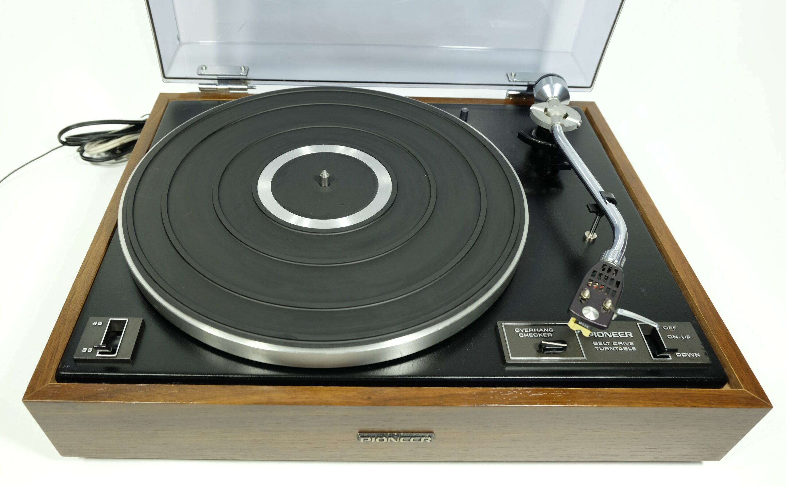 Pioneer PL-12E Turntable - Function In Form