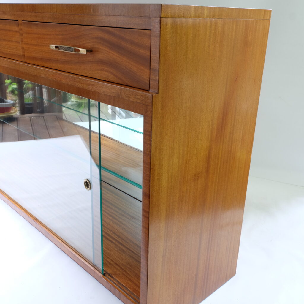Mahogany sideboard/display cabinet - Function In Form