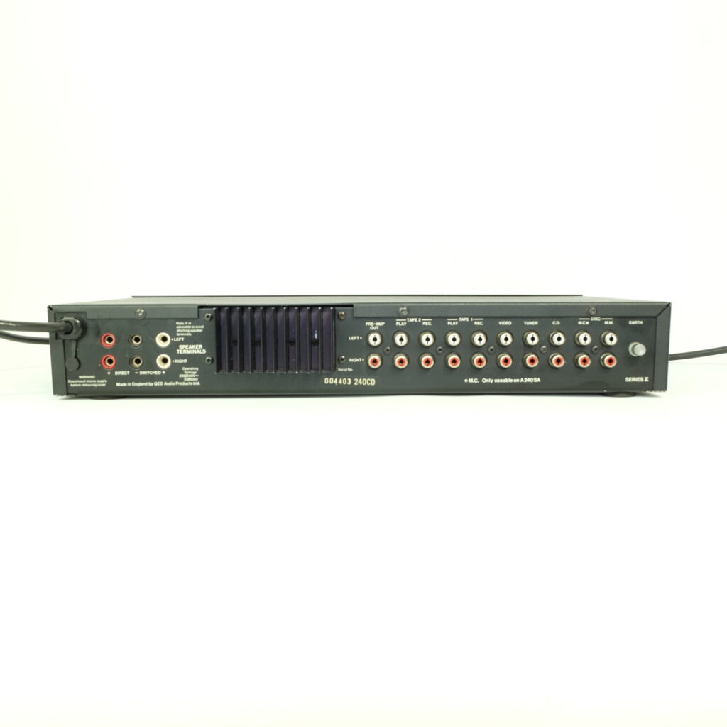 QED A240CD Amplifier - Function In Form