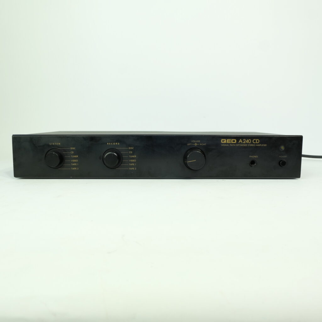 QED A240CD Integrated Amplifier - Function In Form