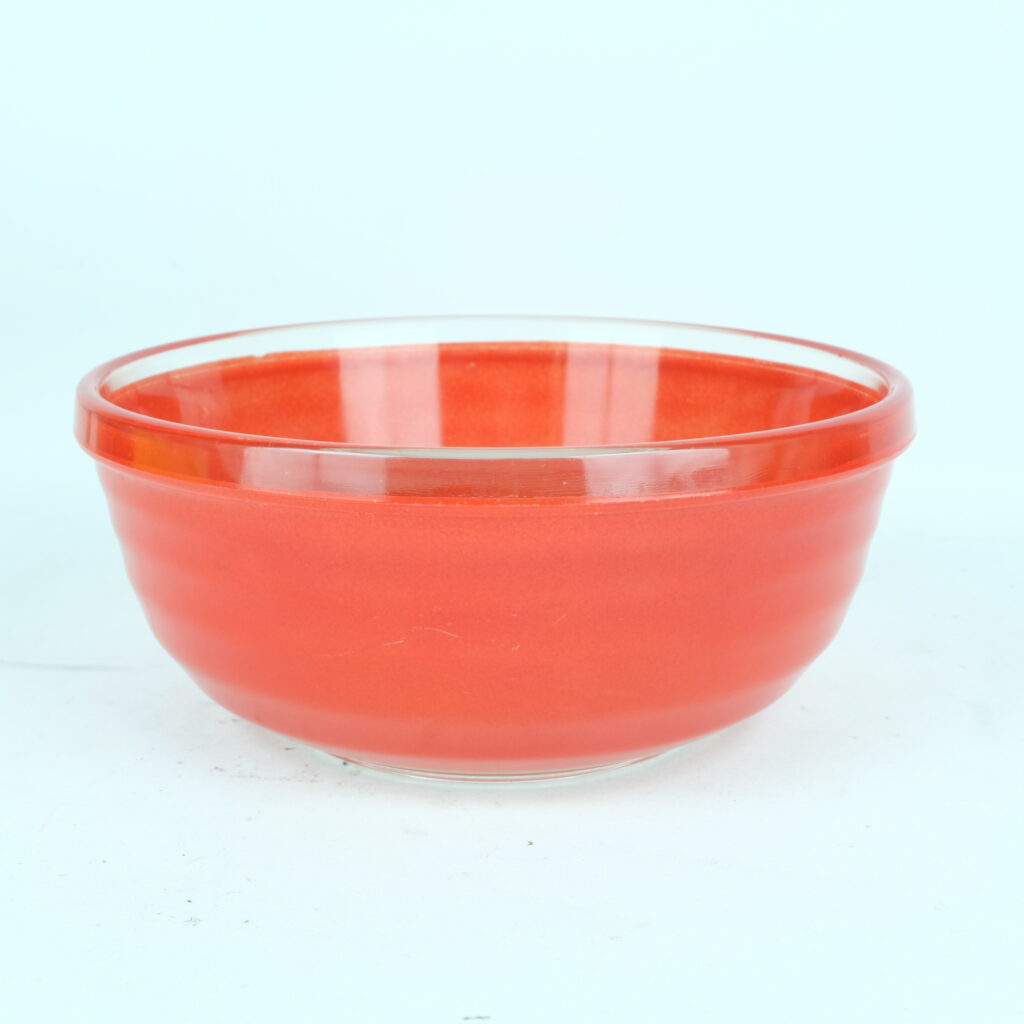 Glass Mixing Bowl Red Function In Form Glass Mixing Bowl Red Function In Form