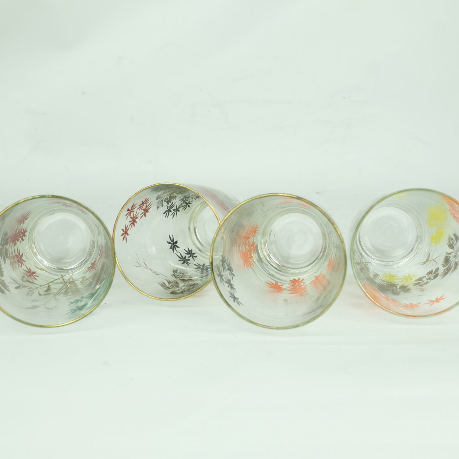 Set Four Mid Century Drinking Glasses - Function In Form