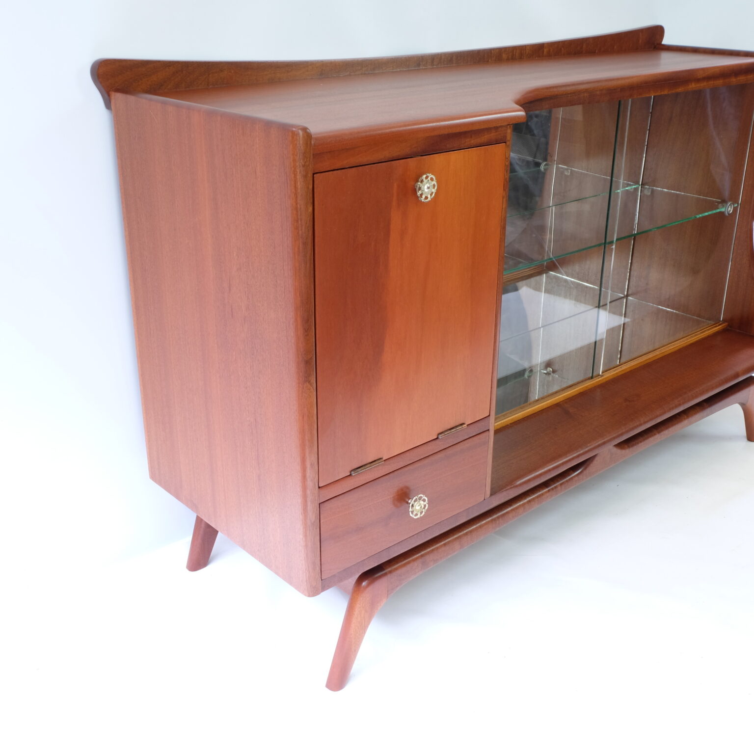 1950s Mahogany Buffet - Function In Form